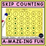 Skip Counting by 2, 5, 10 & 100 Mazes - Made By Teachers