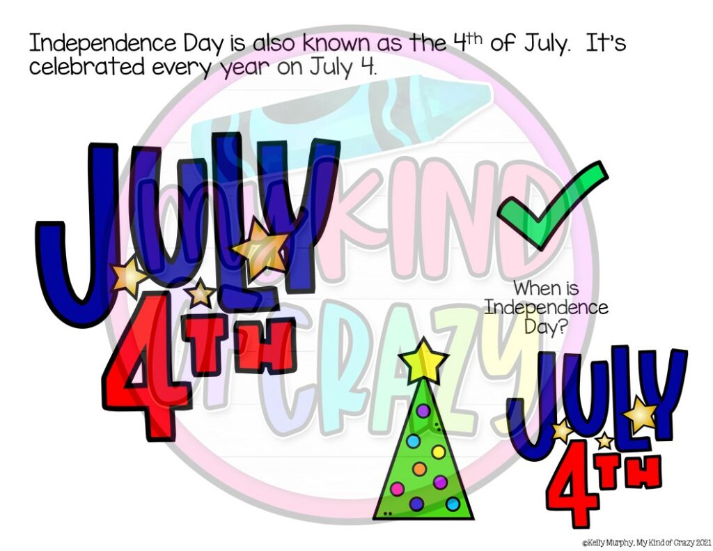 Independence Day Adapted Book | Special Ed - Made By Teachers