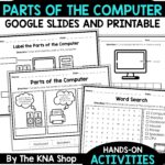Parts of the Computer Printable and Google Slides - Made By Teachers
