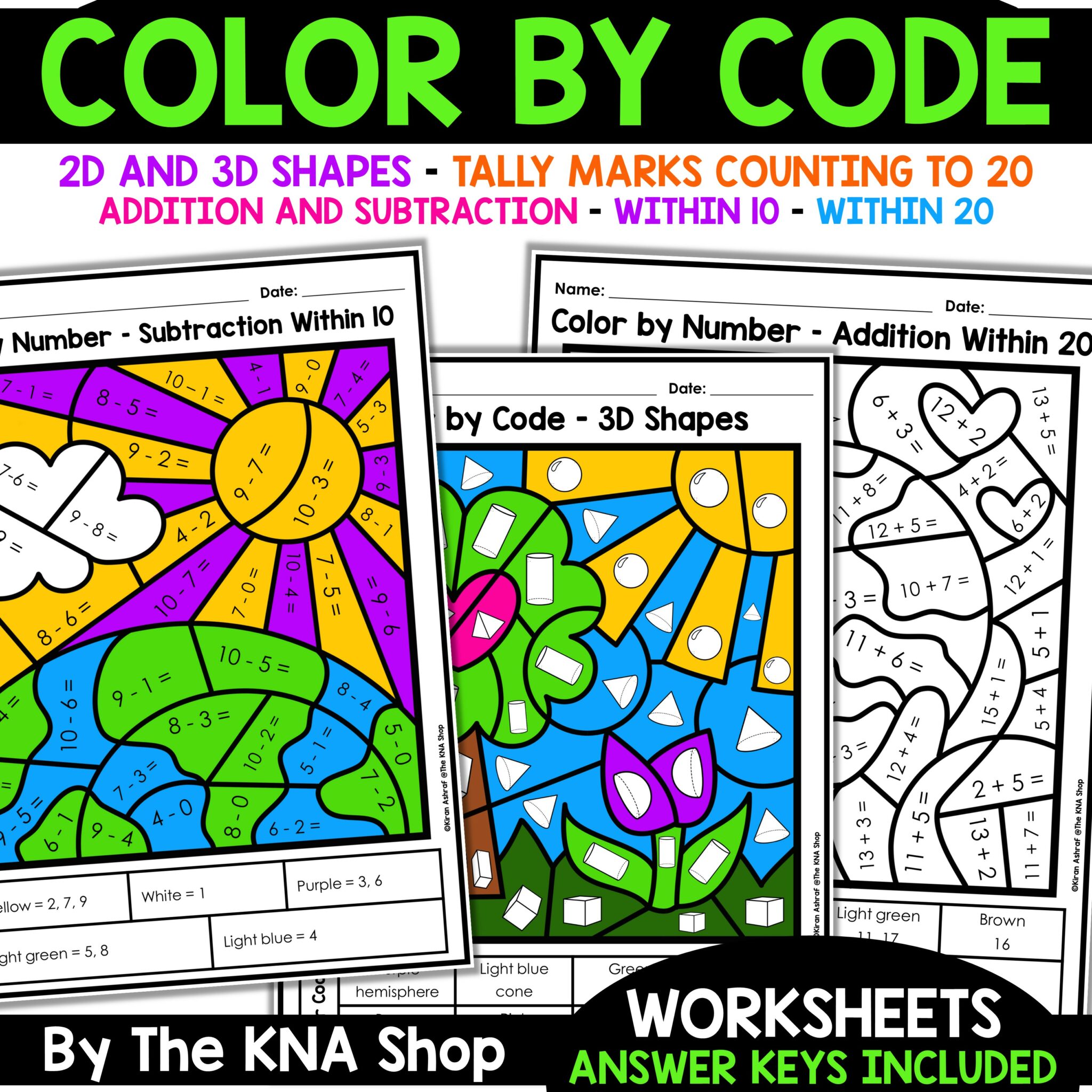 Addition - Sums up to 10 - Made By Teachers