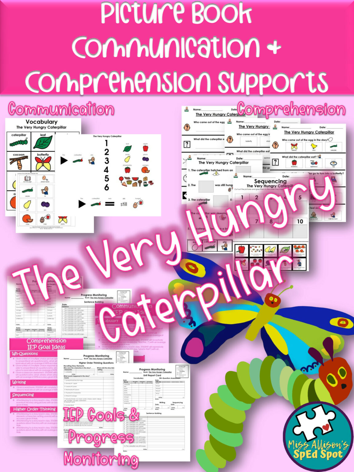 Hungry Caterpillar Supports for Special Education | Made By Teachers