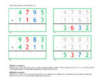 Math Static Subtraction Task Cards Set of 10 - Made By Teachers