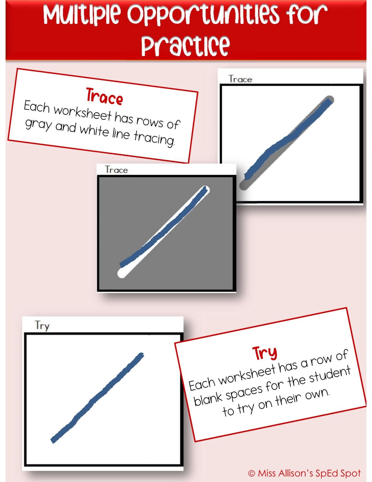 Prewriting Strokes Practice Worksheets | Made By Teachers