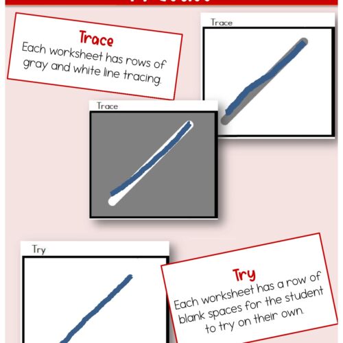 Prewriting Strokes Practice Worksheets | Made By Teachers