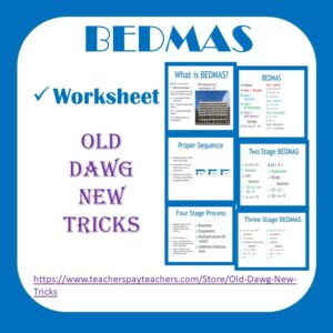 BEDMAS Worksheet - Made By Teachers