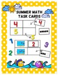 Summer Math Task Cards | Made By Teachers