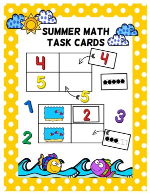 Summer Math Task Cards | Made By Teachers