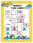 Summer Shapes Task Cards | Made By Teachers