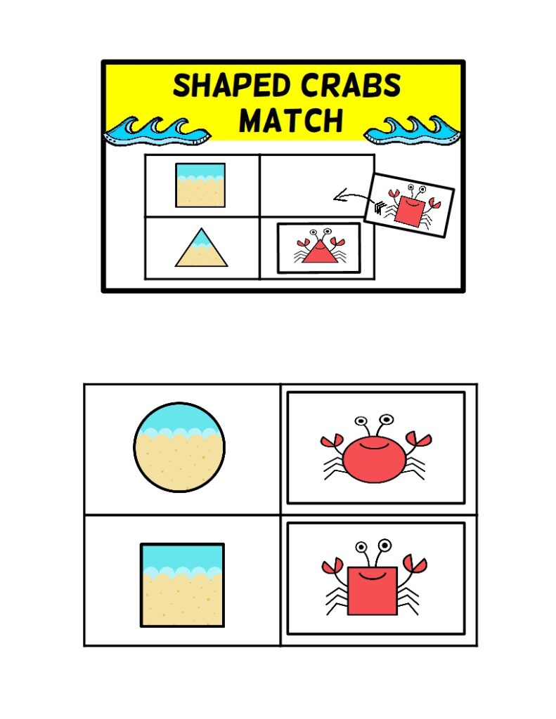 Summer Shapes Task Cards | Made By Teachers