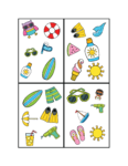 Summer Find it Fast Card Game - Made By Teachers