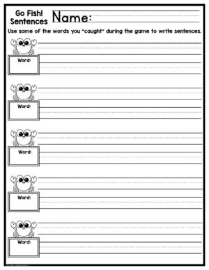 Summer Seasonal Fun Go Fish Game - Themed Game - Made By Teachers