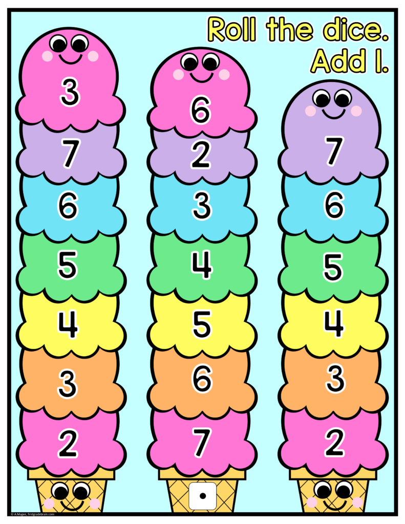 Summer Math Games: Fun Themed Addition Math Games | Made By Teachers