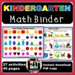 Kindergarten Math Binder | Made By Teachers