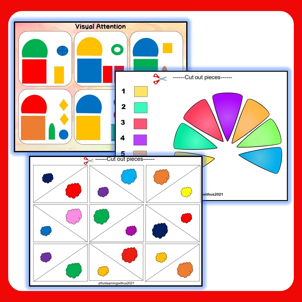 Color and Logical Reasoning Binder - Made By Teachers