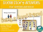 Being a Good Friend Social Story and Choices Sort - Made By Teachers