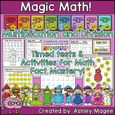 Multiplication & Division Timed Tests - Made By Teachers