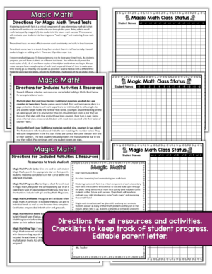 Multiplication & Division Timed Tests - Made By Teachers