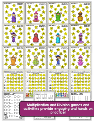 Multiplication & Division Timed Tests - Made By Teachers