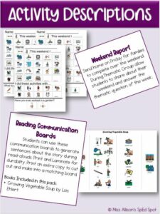 Plants & Flowers Thematic Group for Special Ed | Made By Teachers