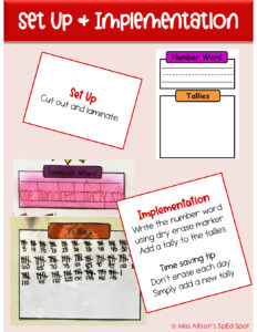 Number of the Day Math Corner - Made By Teachers