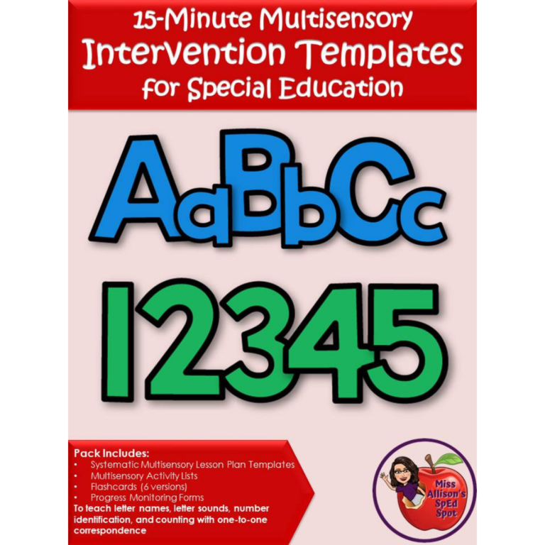 15-Minute Multisensory Math & Reading Intervention | Made By Teachers
