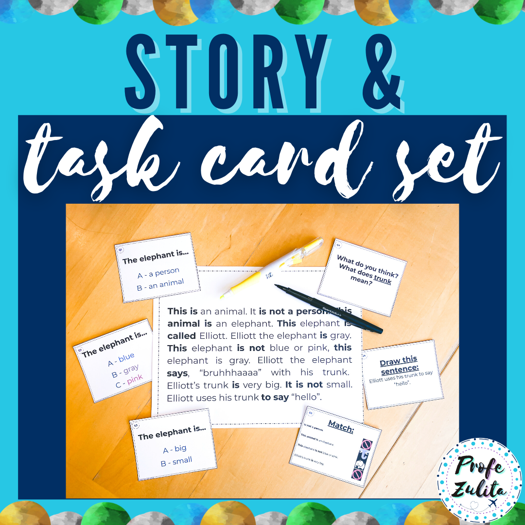 ESL / ELL Beginner Short Stories Set | Made By Teachers