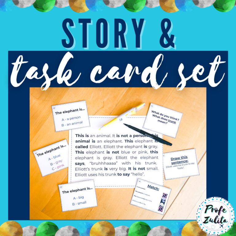 ESL / ELL Short Story Beginner Level - Made By Teachers