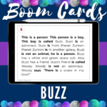 Boom Cards | ESL Short Story + Questions | Buzz | Made By Teachers
