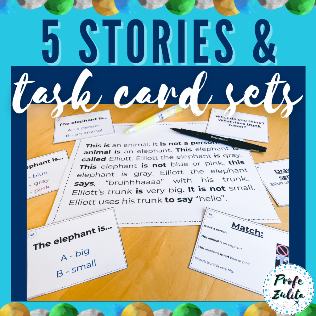 ESL / ELL Beginner Short Stories Bundle | Made By Teachers