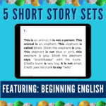 ESL / ELL Beginner Short Stories Bundle | Made By Teachers