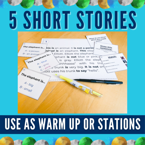 ESL / ELL Beginner Short Stories Bundle - Made By Teachers
