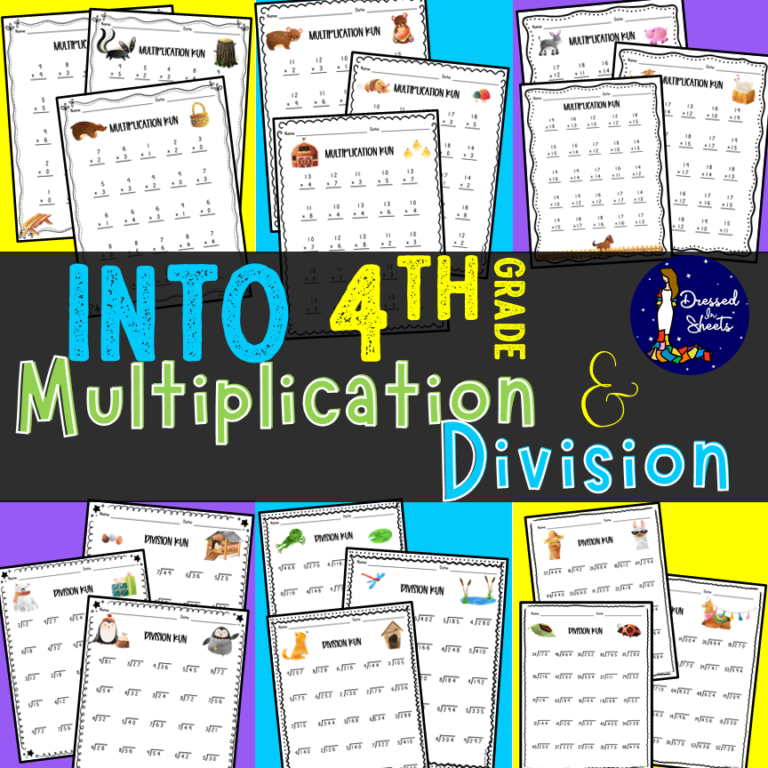 Into 4th Grade Multiplication & Division - Made By Teachers