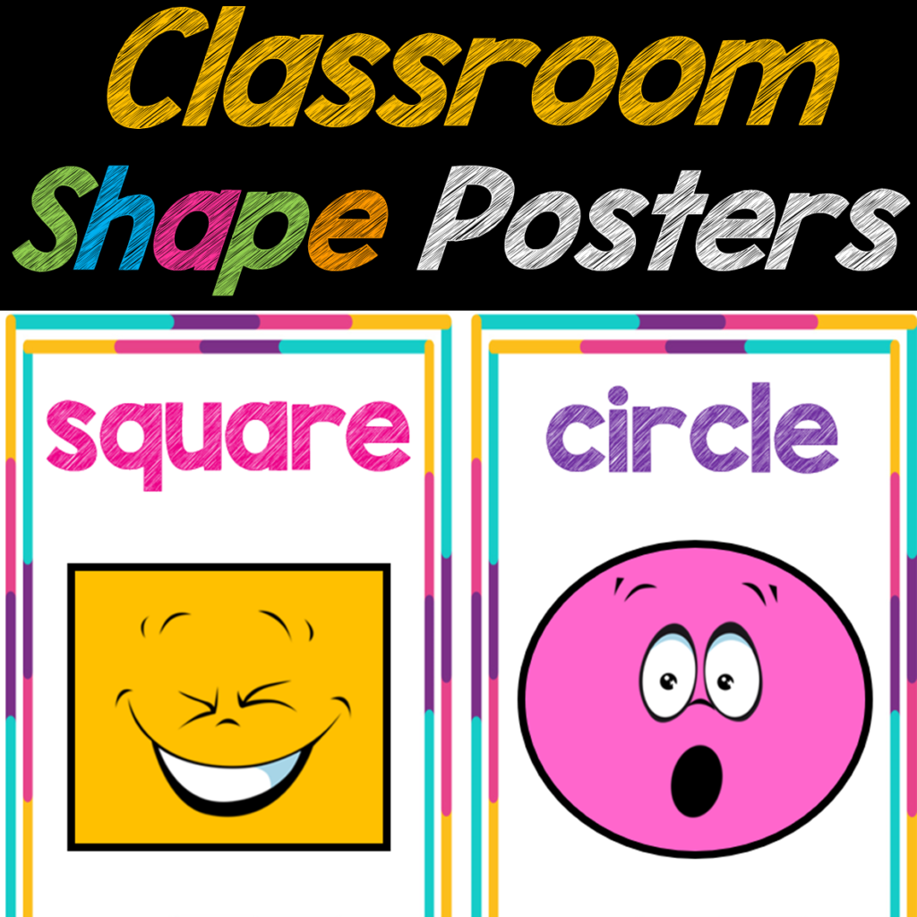 2D Shapes Posters for Classroom Decor - Made By Teachers