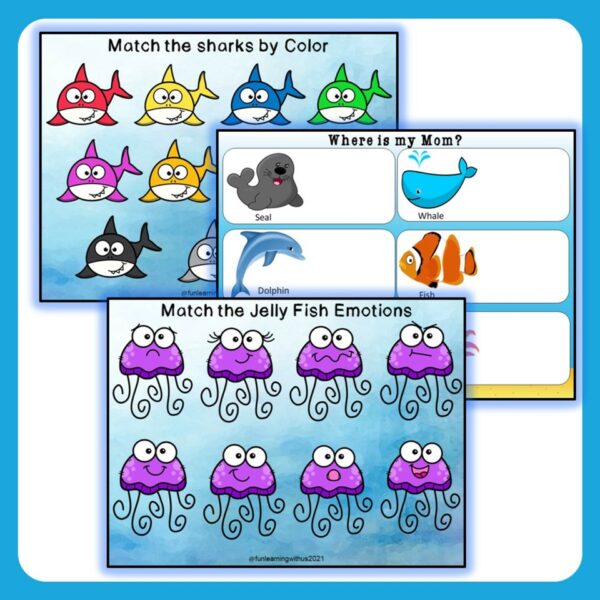 My Sea Animal World | Ocean Theme - Made By Teachers