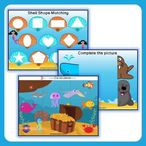 My Sea Animal World | Ocean Theme - Made By Teachers