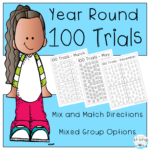 Year Round Articulation 100 Trials for Mixed Group - Made By Teachers