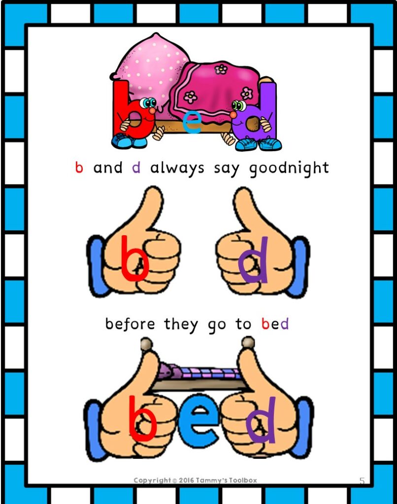 Letter Reversal Activities b, d, p, q, g | Made By Teachers