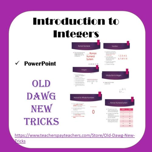 Introduction to Integers PowerPoint - Made By Teachers