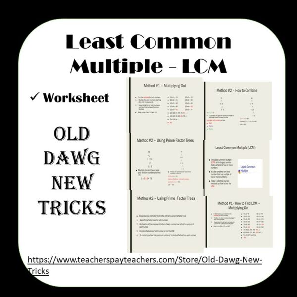 Least Common Multiple Worksheet Made By Teachers least-common-multiple-worksheet-made-by-teachers