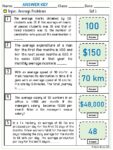 AVERAGE WORD PROBLEMS - Made By Teachers