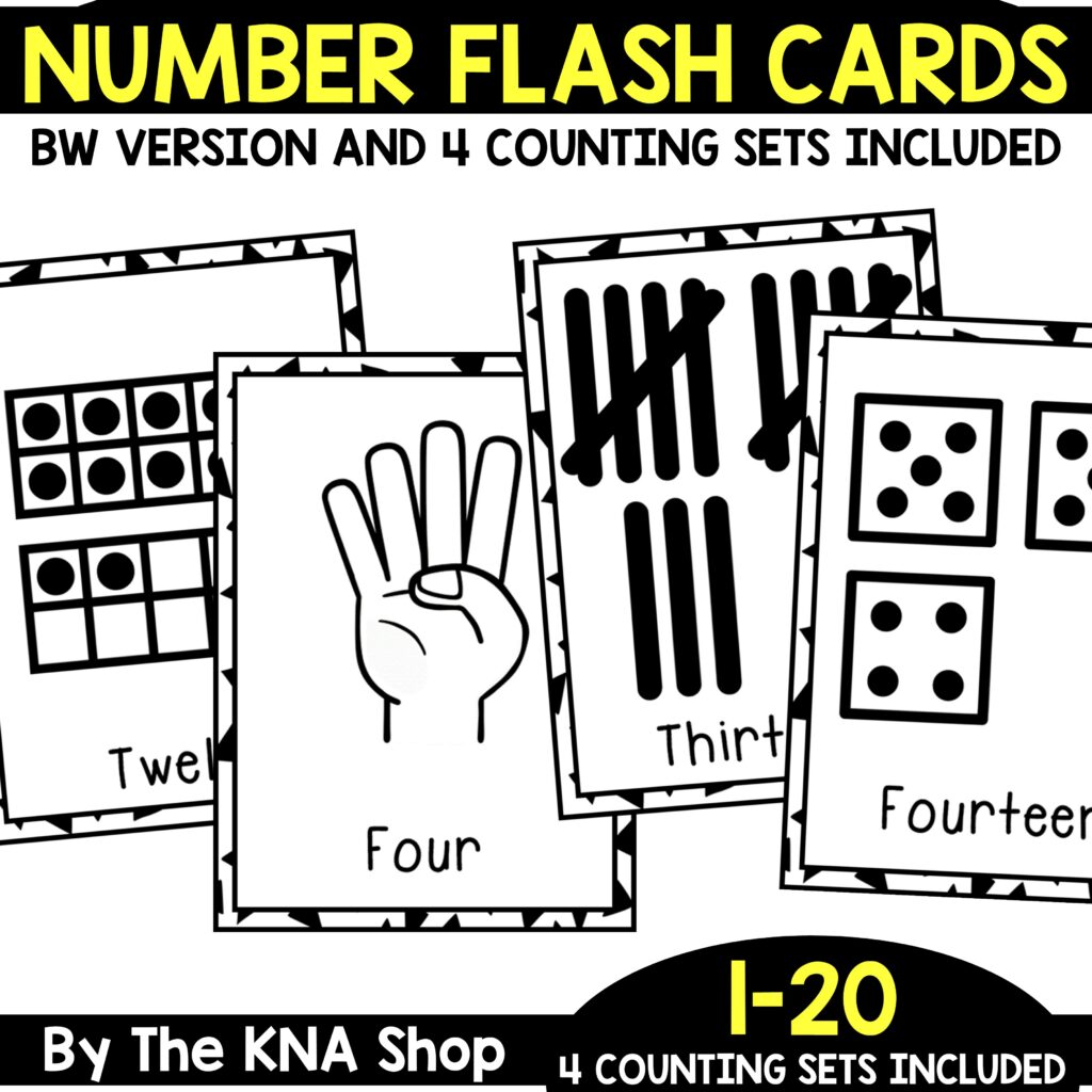 Numbers and Alphabet Tracing Flash Cards Bundle - Made By Teachers