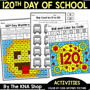 120 Days of School Activities Addition Subtraction | Made By Teachers