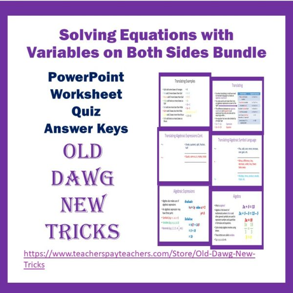 Algebra Unit Bundle | Made By Teachers