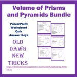 Volume of Prisms and Pyramids Bundle | Made By Teachers
