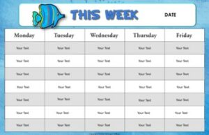 Digital Morning Work Assignment Slides Ocean Theme - Made By Teachers