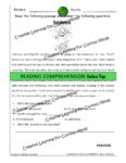 Reading Comprehension Outdoor activities - Made By Teachers