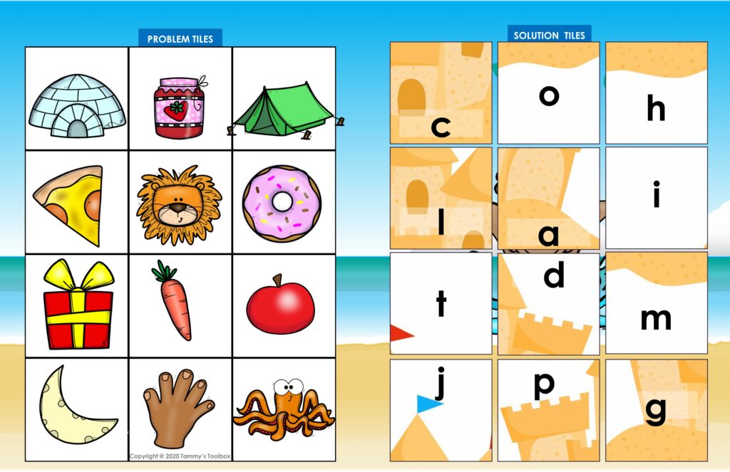 Phonics Secret Picture Puzzles Digital and Print | Made By Teachers