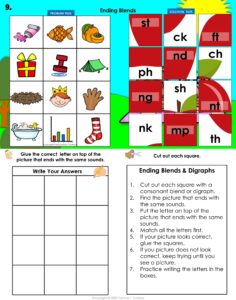Phonics Secret Picture Puzzles Digital and Print | Made By Teachers