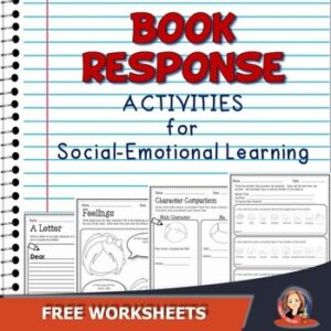 Social-Emotional Book Response Freebie - Made By Teachers
