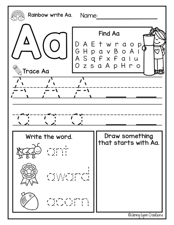 ABC Worksheets Differentiated 3 Ways | Made By Teachers